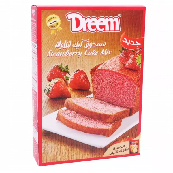 دريم كيك ميكس فراوله 400 جم
